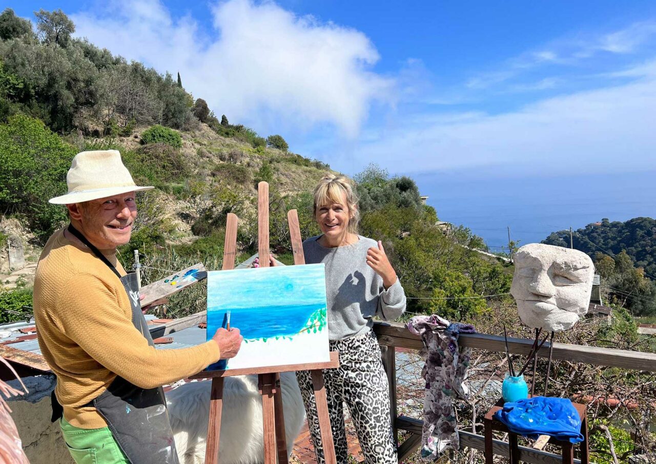 Nicole Durand | Art retreat, painting & sculpting workshops
